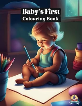 Amazon.com: Baby's First Coloring Book! Color & Learn your first words ...