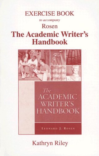 Exercise Book: Rosen, Len, Riley, Kathryn: 9780321362834: Amazon.com: Books