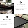 Amazon.com: BAOGELIYA Black Modern Side Table, 2 Tier Small End Tables ...