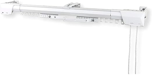 Amazon.com: HomeStock Zen Zone Heavy Duty Traverse Rod - Center Open ...