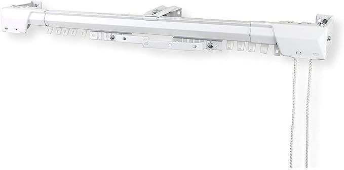 Amazon.com: HomeStock Zen Zone Heavy Duty Traverse Rod - Center Open ...