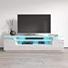 Amazon.com: Eva TV Stand for TVs up to 85", Modern High Gloss 77 ...