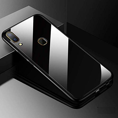 Lize Ultra-Slim Tempered Glass Back Cover with Edge Soft TPU Full ...