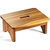 Amazon.com: FANATU Wooden Step Stool, 6.5'' One Step Stool for Adults ...