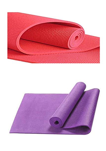 SRT Combo Eco Friendly Non Skid & Surface Sticky Yoga Mat For Home, Gym ...