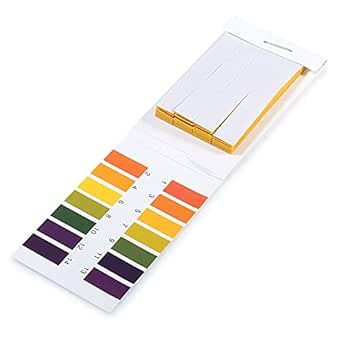 1 Pack80Pcs Litmus Paper Water Soil Testing Kit 1-14 Alkaline Acid Test ...