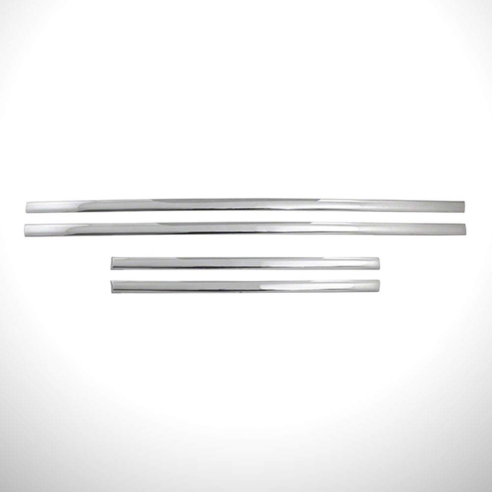 Amazon.com: Chrome Side Molding Trim fit for Dodge Ram 1500 2009-2018 ...