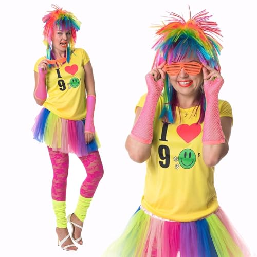 I Love the 90s Neon Raver Costumes for Women – 90s Fancy Dress Ideas