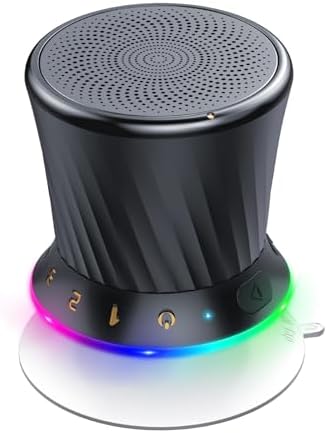 Rotary Bluetooth Shower Speaker, IPX5 Waterproof Portable Speaker with ...