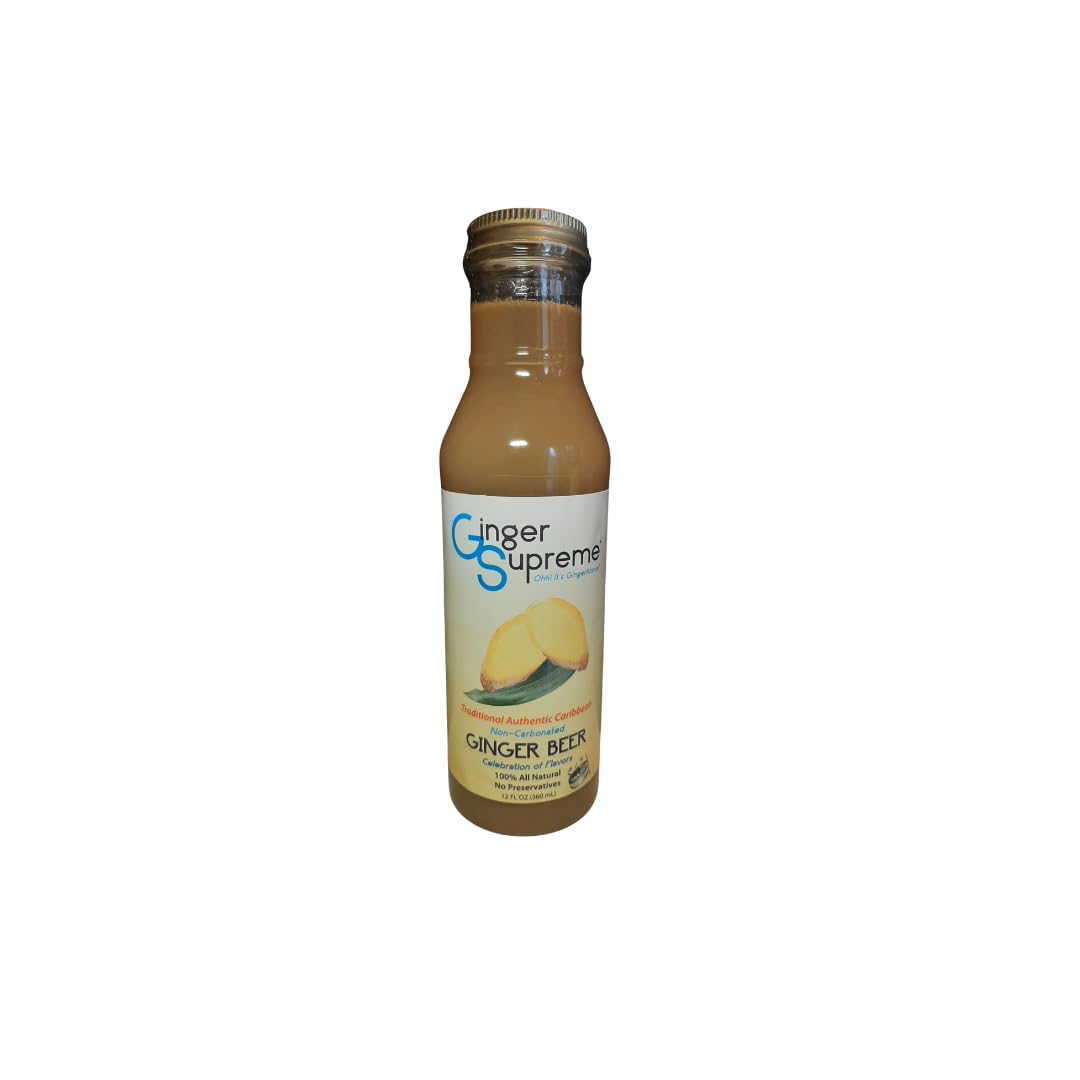 Amazon.com : Caribbean Ginger Beer Non-Carbonated Non-Alcoholic All ...