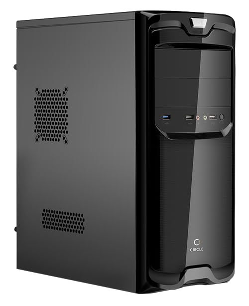 Amazon.in: Buy Circle Desire 3.0 Desktop Alloy Steel Cabinet with SMPS ...
