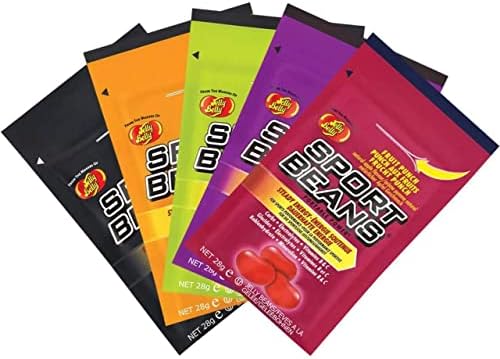 Amazon.com: Sport Beans, Fruit Punch Flavor, 1 Ounce Resealable Bag ...