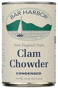 Amazon.com : Bar Harbor New England Style Clam Chowder, Condensed, 14.5 ...