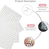 HXMJIED 660 Pcs Stick on Pearls, Self Adhesive Back Pearl Stickers ...