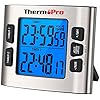 Amazon.com: ThermoPro TM02 Digital Kitchen Timer with Dual Countdown ...