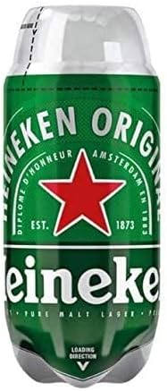 Heineken TORP® Beer Barrel with 2 Litre Capacity, Pack of 5 : Amazon.co ...