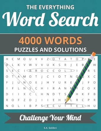 The Everything Word Search Puzzle Book: 4000 Words with Easy to Read ...