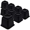 Amazon.com: KAKAMINA Bed Risers 5 Inch, Heavy Duty Furniture Risers ...