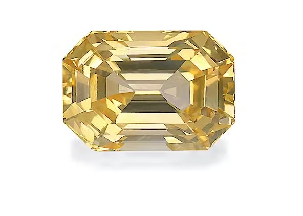 USPTO 3 Ratti Ceylon Yellow Sapphire Stone Original Certified येलो ...