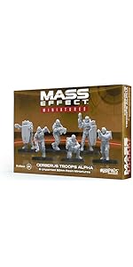 Amazon.com: Mass Effect Heroes of The Normandy Alpha Resin Collectors ...