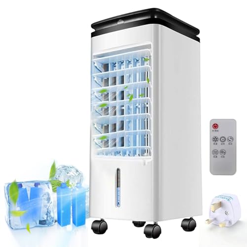 Portable Air Conditioner - Double Water Tanks with 4 Ice Crystals, 3-in ...
