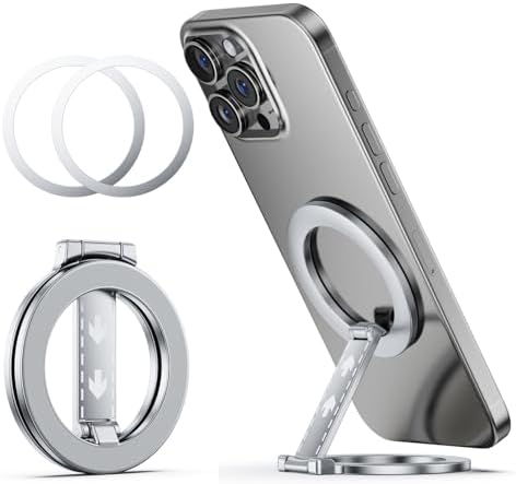 Amazon.com: Double Magnetic Ring Phone Holder – Quick Attach to Any ...
