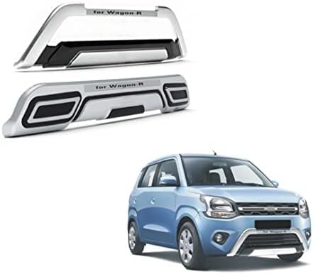 Drivestylish Acrylonitrile Butadiene Styrene (ABS) Front & Rear Bumper ...