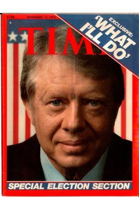 Time Magazine November 15 1976 What I'll Do Jimmy Carter * Special ...
