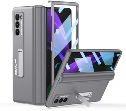 Amazon.com: Samsung Galaxy Z Fold 2 5G Aramid Standing Case - Black, Lightweight, US Version ...