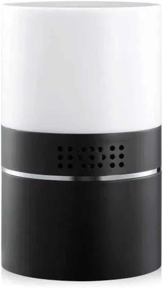 WiFI Hidden LED Camera Lamp 330° with Horizontal Rotation Lens and ...