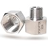 Amazon.com: 3/4 Inch Female to 1/2 Inch Male Reducer Adapter, 304 ...