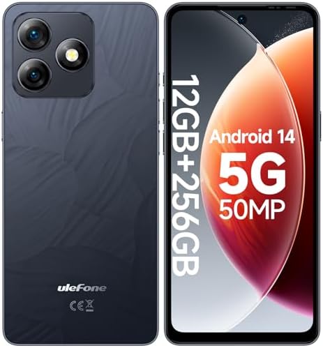 Ulefone Note 18 Ultra 5G Unlocked Smartphone (12+256GB), 50MP + 50MP ...