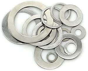 Washers Gasket,M3 M4 M5 M6 M8 M10 Thickness 0.8mm Flat Washer Ultrathin Gasket Thin Shim Washer ...