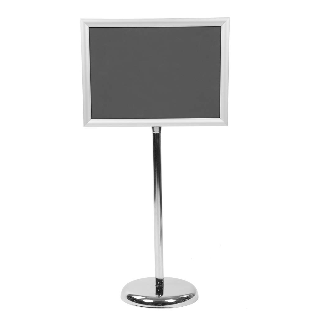 Buy Adjustable Stainless Steel Standing Advertising Rack Menu Sign ...