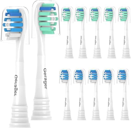 Amazon.com : GERAGER Replacement Heads Compatible with Philips Sonicare ...