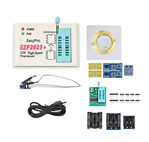 yesyZX WellieSTR 1 Set (EZP2023 with 10 adapters) EZP2023 High-Speed USB SPI Programmer EZP 2023 ...