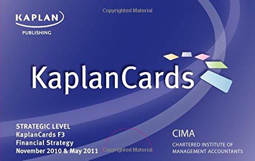 Paper F3 - Financial Strategy - Kaplancards: 9780857322029: Amazon.com ...