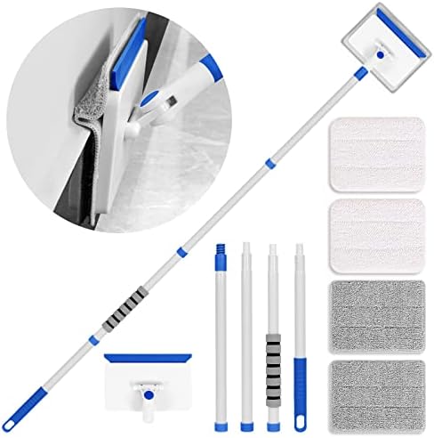 Amazon.com: Baseboard Cleaner Tool with Handle, Wall Cleaner with ...