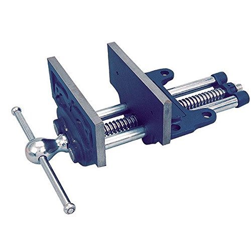 Groz 7-inch Rapid Action Woodworking Vise | Cast Iron | “Toe-in ...