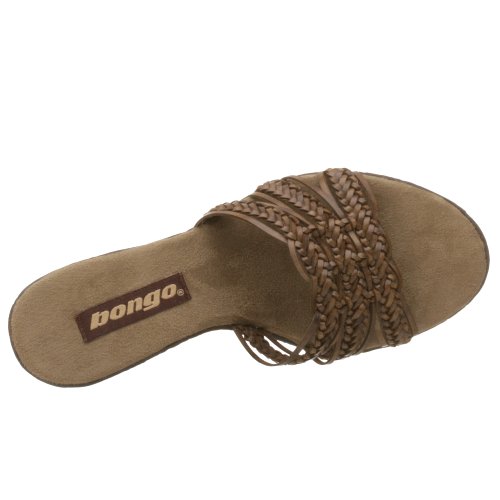 Buy Bongo Women's Cobra Wedge Slide Sandal,Dk Brown,9 M at Amazon.in