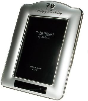 Personalised Engraved 70th Birthday Photo Frame, 70th Birthday Gifts ...