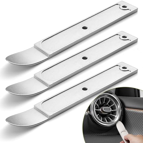 DMTVAL Metal Pry Bar Tool, Mini Pry Tools Automotive Door Panel and ...