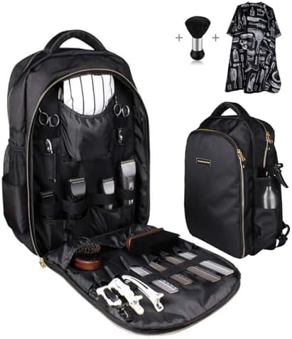Amazon.com: HUIMSWARM Barber Supplies Backpack with 1PCS Barber ...