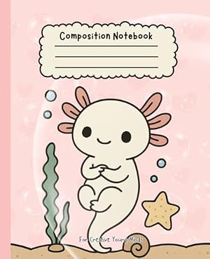 Amazon.com: Cute Wide Ruled Composition Notebook for Kids — Fun School ...