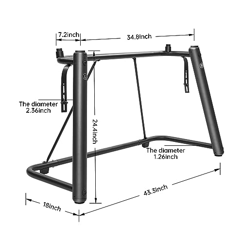 Snapklik.com : AODSK U-Shaped Design Keyboard Display Stand, Keyboard Stand