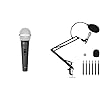 Amazon.com: TONOR Dynamic Microphone, USB/XLR PC Microfono with Boom ...