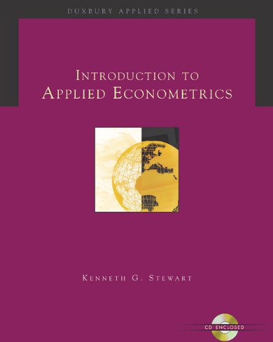 Amazon.com: Introduction to Applied Econometrics (with CD-ROM ...
