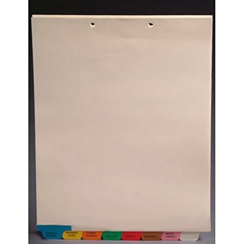 Amazon.com: Stock Chart Divider Sets, Medical, END TABs, 1/8th Cut (50 ...