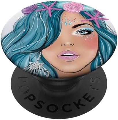 Amazon.com: PRINCESS-MERMAID-OCEAN POP SOCKET DAUGHTER KIDS PopSockets ...