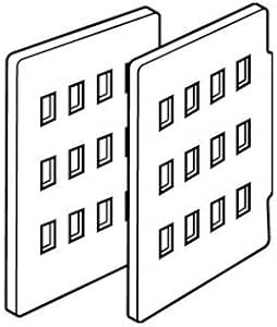 Amazon.com : SnapEase Dividers for Stackable Shelf File (Pack of 2) in ...